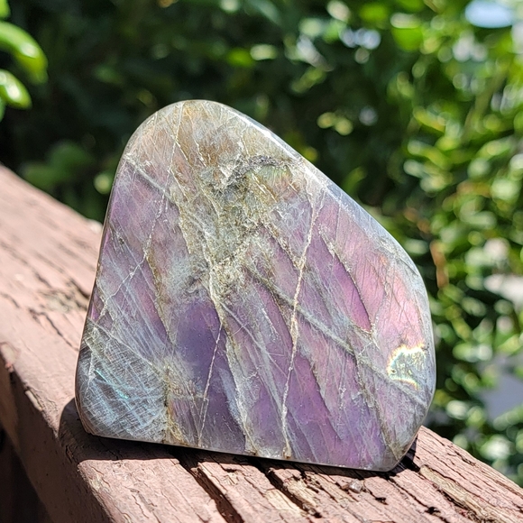 Other | New 3 X 3 X 15 Purple Flash Labradorite Freeform | Poshmark